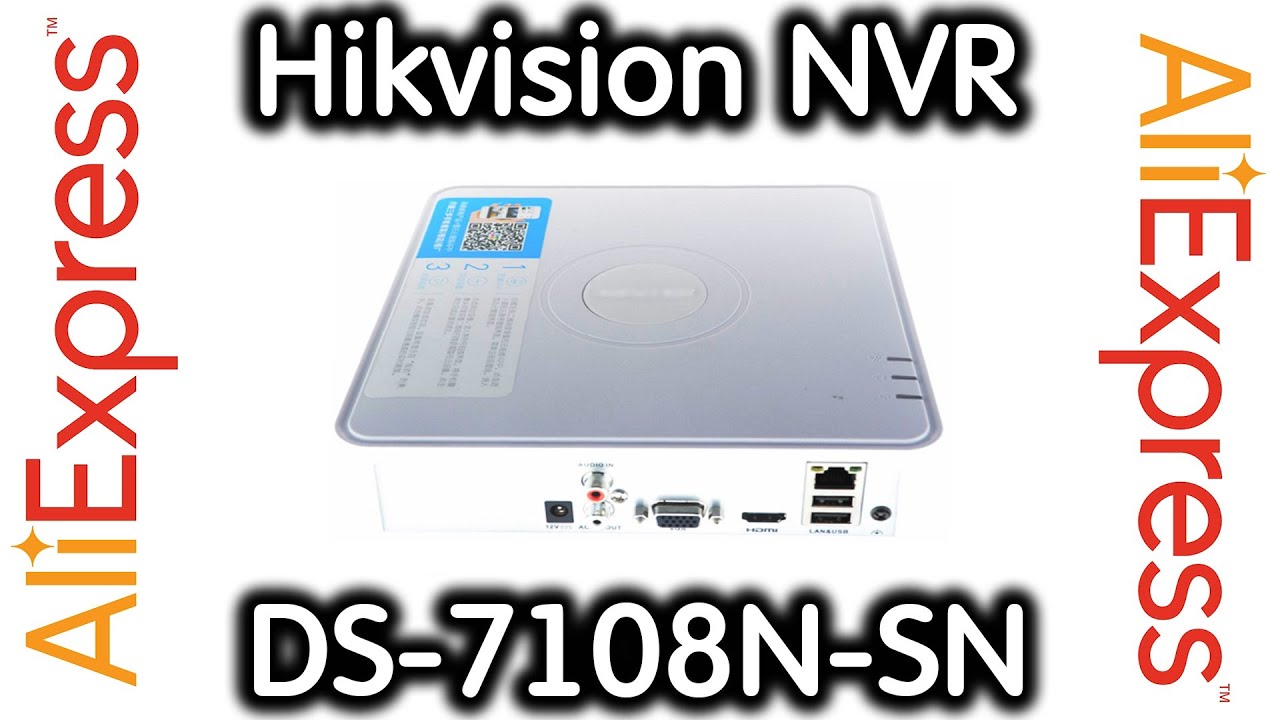 IP регистратор Hikvision NVR DS-7108N-SN 8ch. Распаковка, краткий обзор ...