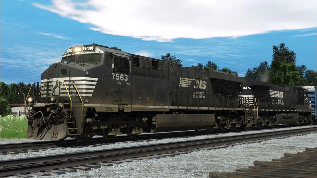 NS ES40DC 2nd Gen K5HL - Trainz - YouTube