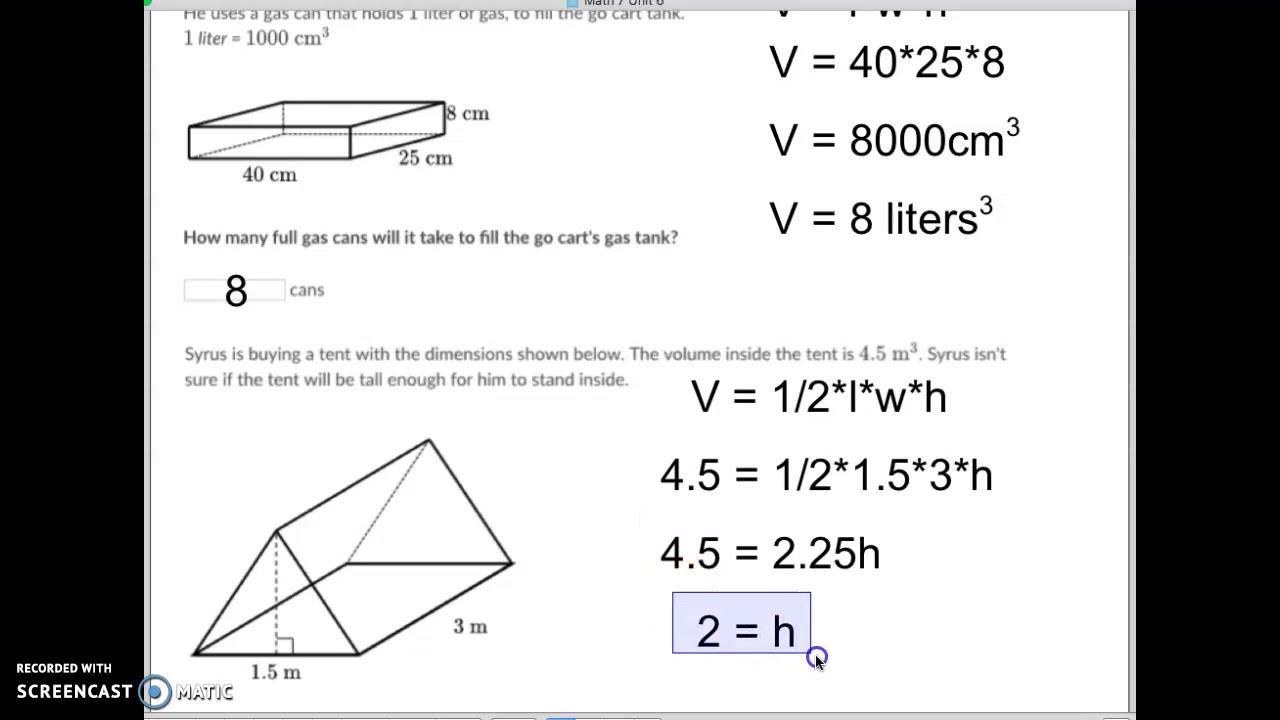 Volume And Surface Area Word Problems YouTube Volume And Surface Area Word Problems YouTube