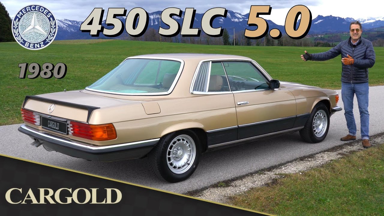 Mercedes 450 SLC 5.0, 1980, elegantes Leichtbau-Coupé mit Rallye Genen ...