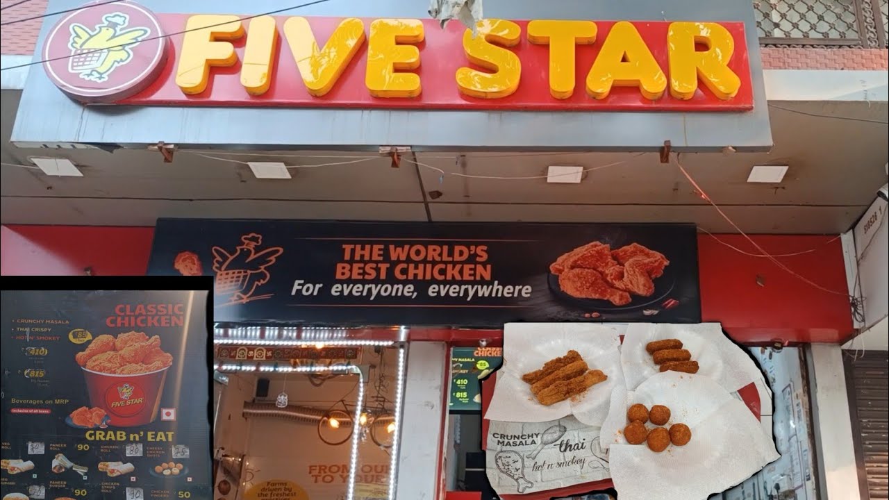 KFC chicken available in Rohini at Five Star | Delhi Street food - YouTube