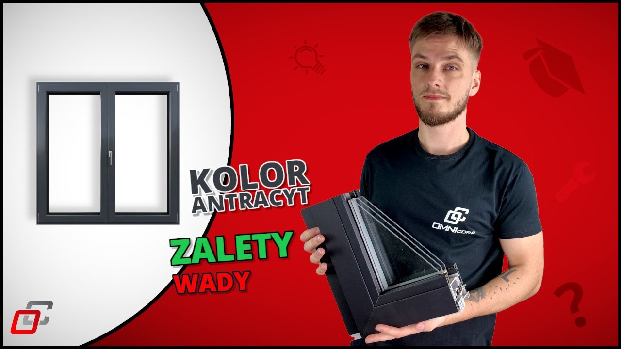 Okna antracytowe – wady i zalety - YouTube