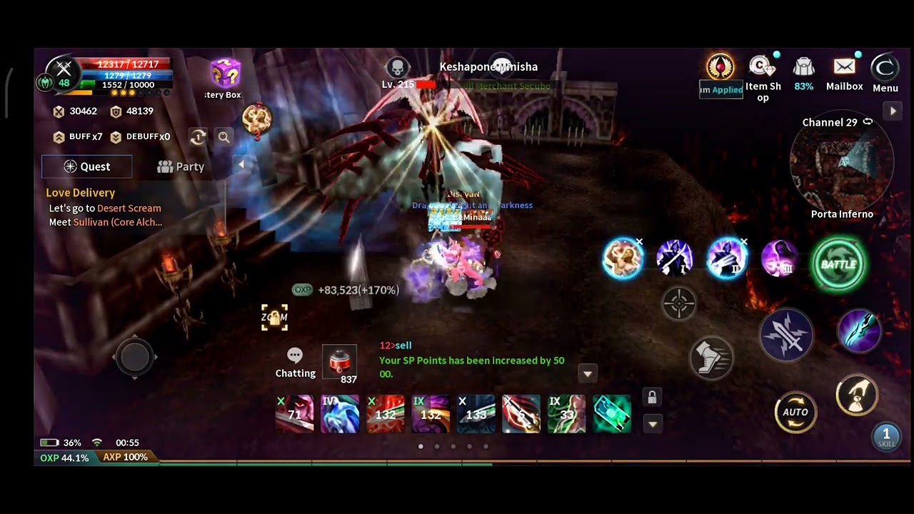 PORTA INFERNO Boss Hunt Cabal Mobile - YouTube