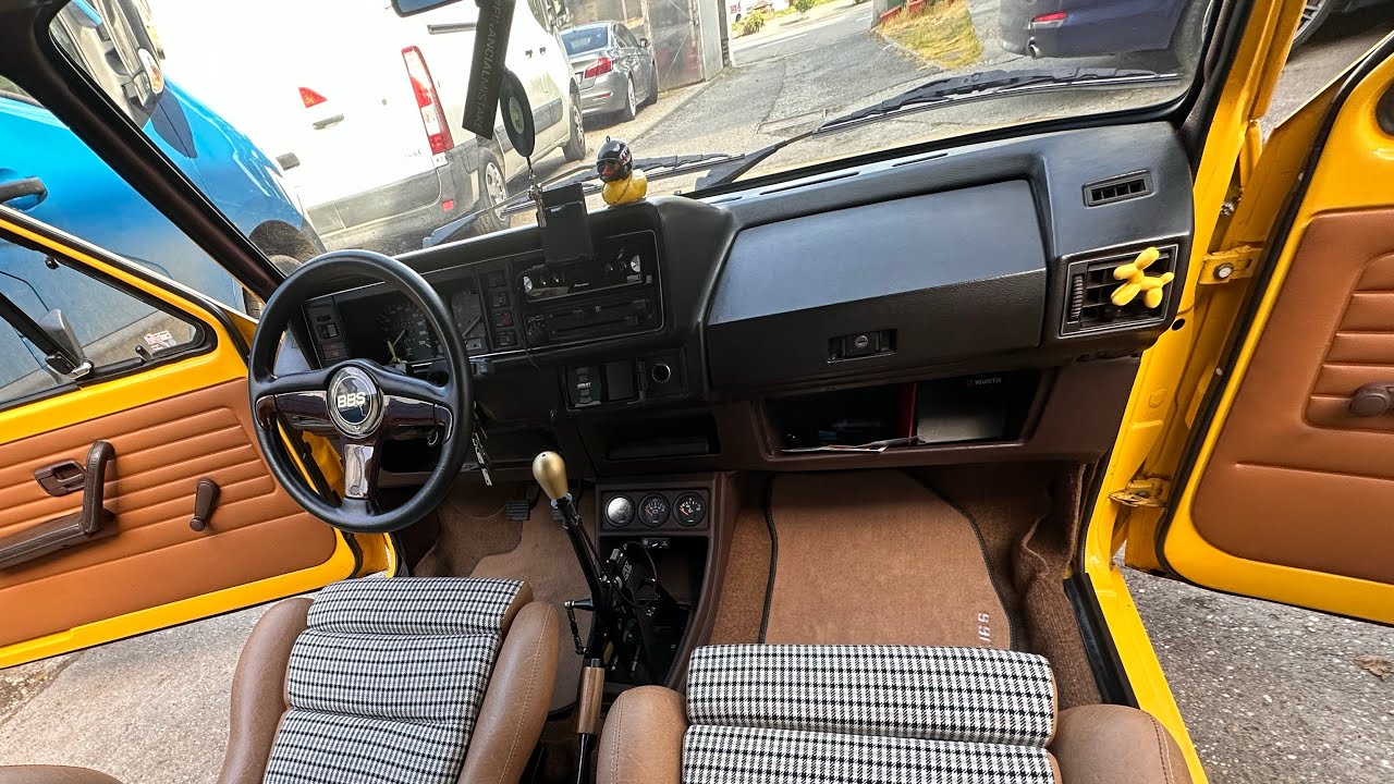 VW Golf MK1 ABF sound inside cabin // POV // Supersprint, ITB Dbilas ...