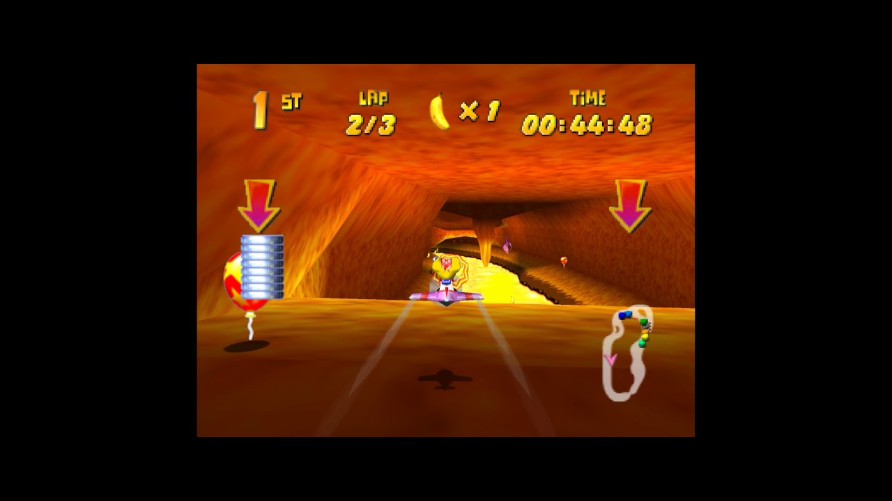 Nintendo 64 - Diddy Kong Racing: Hot Top Volcano (Coins) - YouTube
