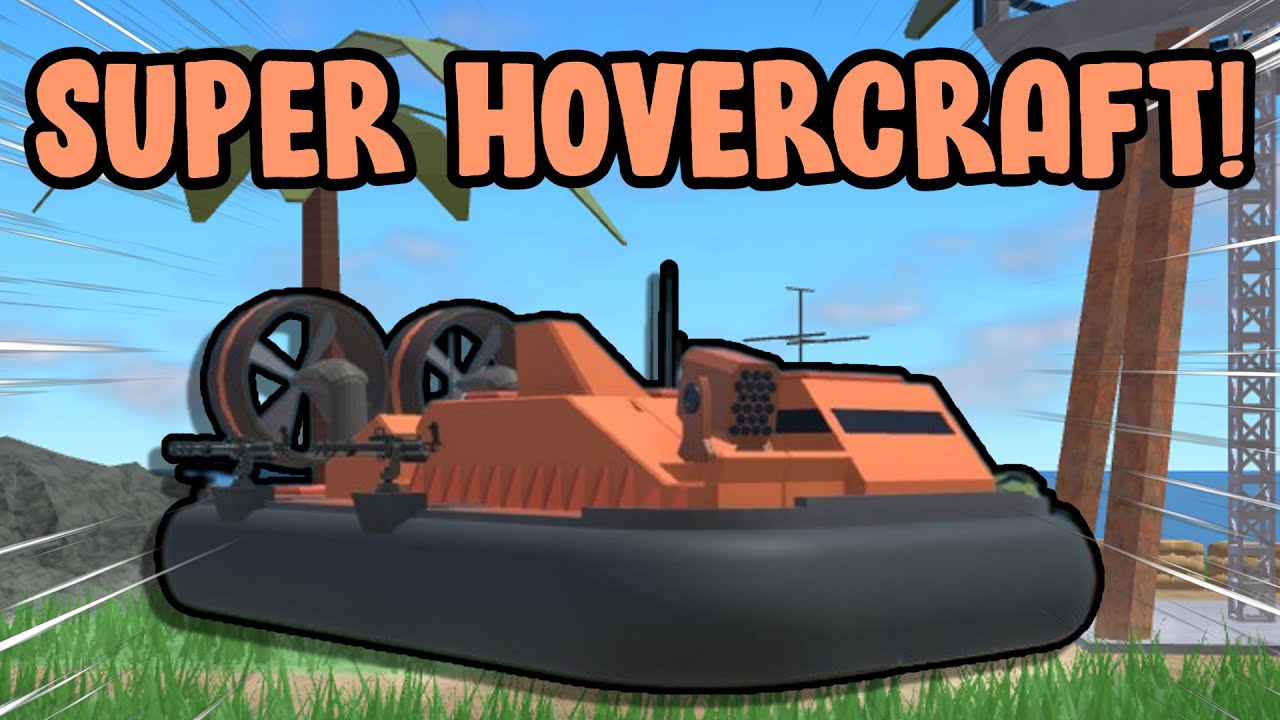 SUPER HOVERCRAFT REVIEW IN MILITARY TYCOON ROBLOX! - YouTube