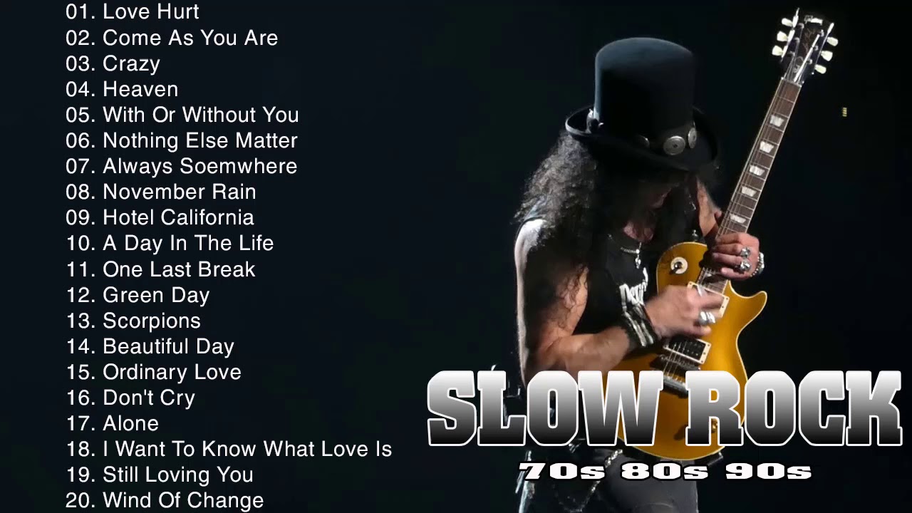 Slow Rock 70s 80s 90s | Slow Rock Love Songs Nontop | Best Slow Rock ...