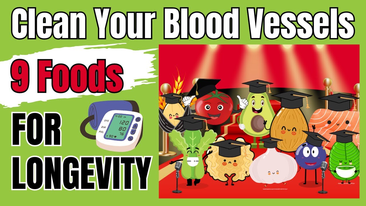 "9 Foods For Healthy Blood Vessels And Longevity-Clean Your Blood ...
