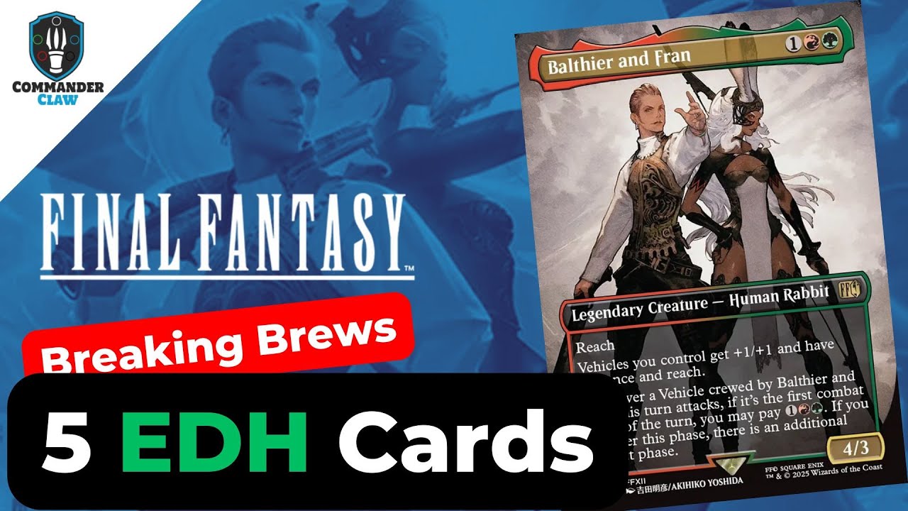 Add These: 5 Cards for Balthier and Fran | Final Fantasy | EDH ...