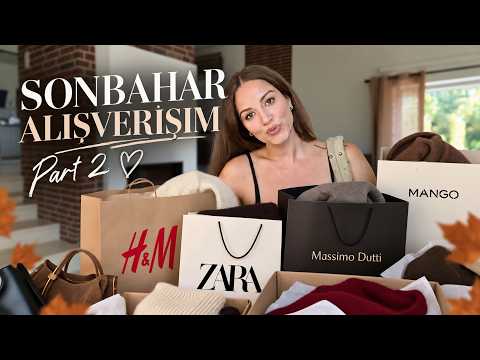 🍂 Sonbaharın En İyi Parçalarını Seçtim! | Zara, Mango, Massimo Dutti & H&M