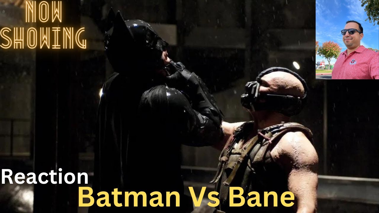 Intense Reaction: Batman vs. Bane Sewer Fight | The Dark Knight Rises ...
