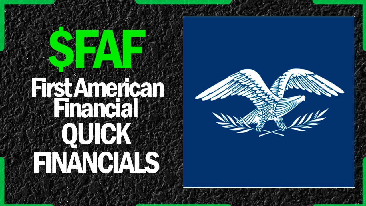 $FAF Stock - First American Financial | Quick Financials | LAST 12 ...