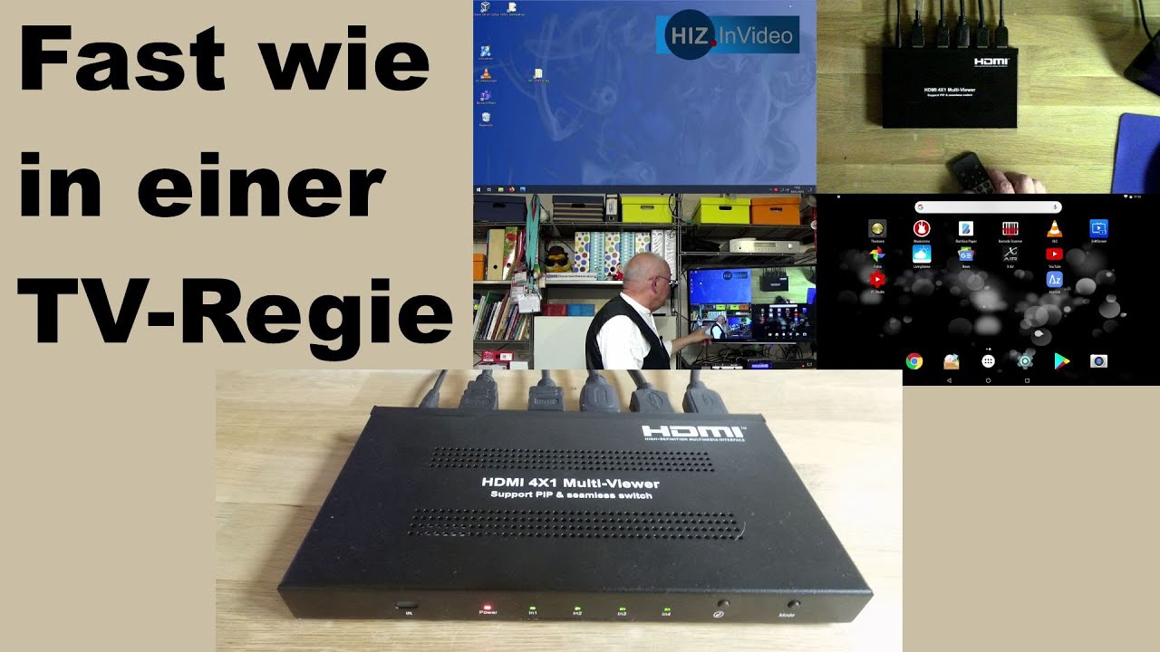Fast wie in einer TV-Regie – HIZ286 - YouTube