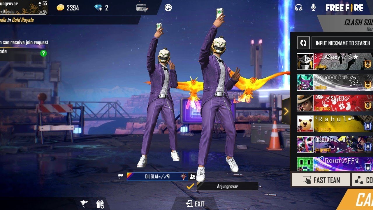 PAPAJI PLAYING FIRST TIME FREE FIRE OP GAME PLAY - YouTube