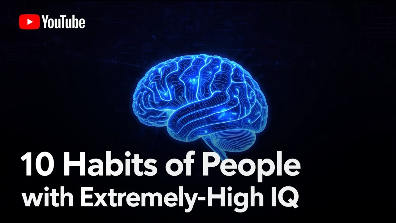 10 Habits of People With Extremely High IQ - YouTube