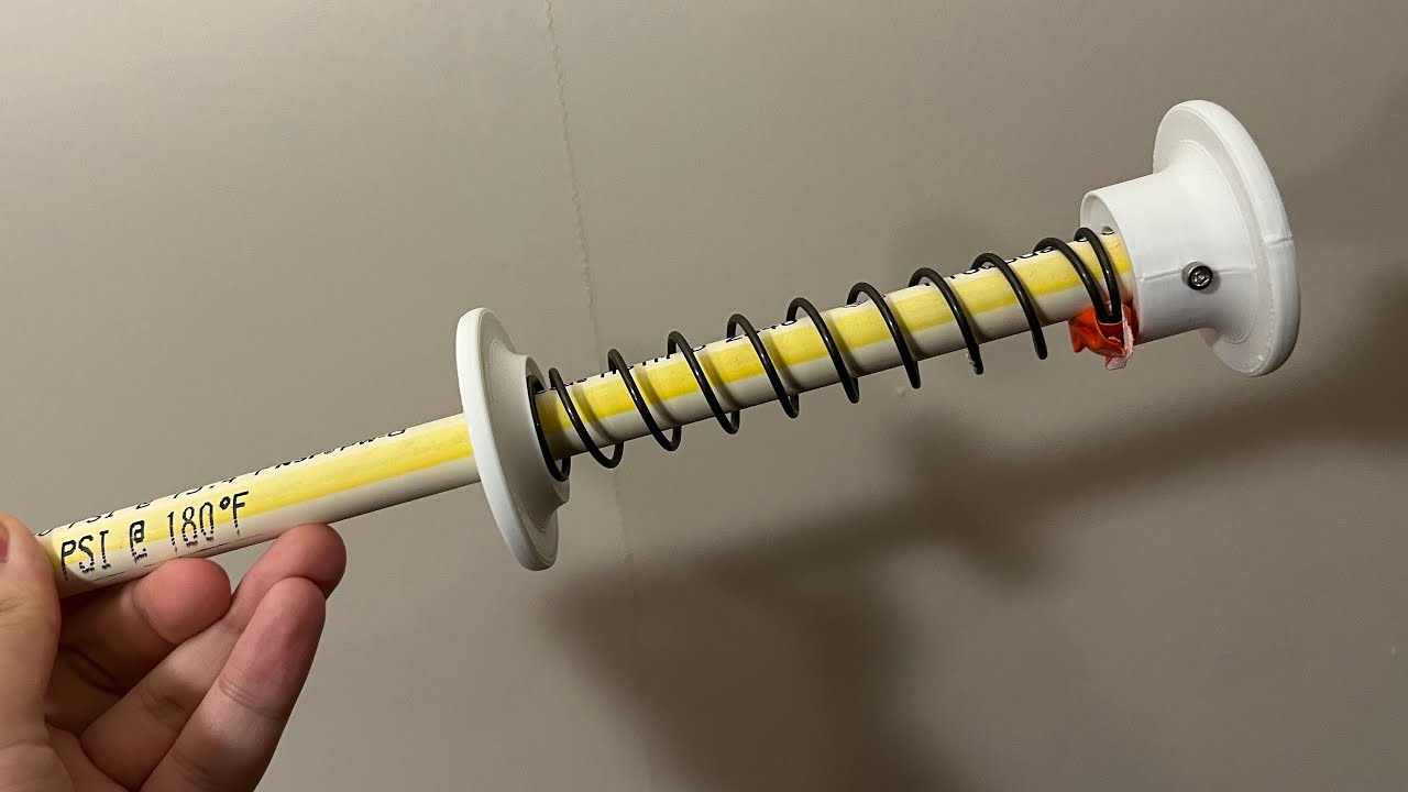 Side project: a spring weight testing rig for my work area :) - YouTube