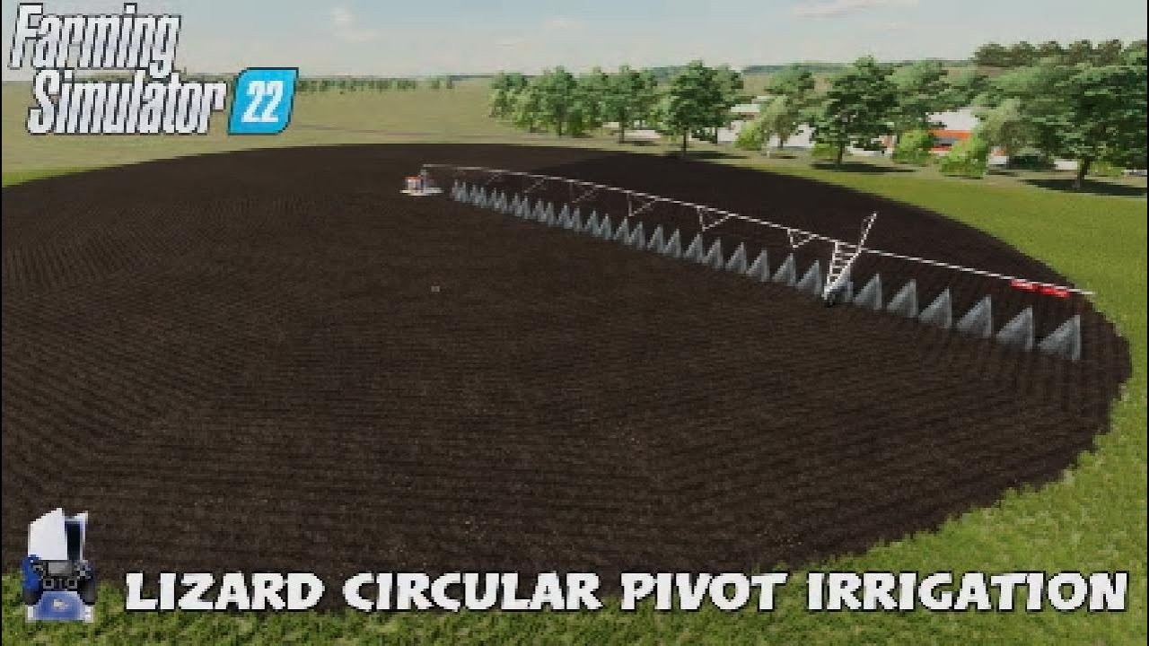 FS22 New Mod (console): Lizard Circular Pivot Irrigation | Mods in the ...
