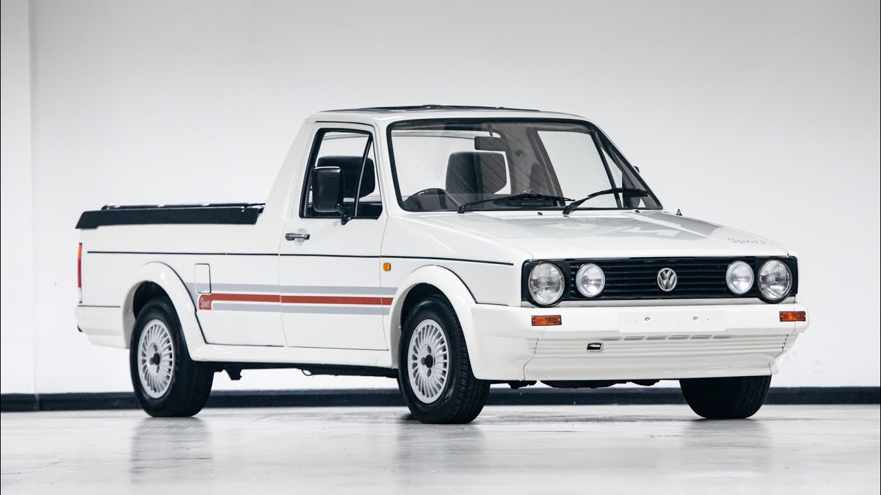 1992 Volkswagen Caddy Sport - YouTube