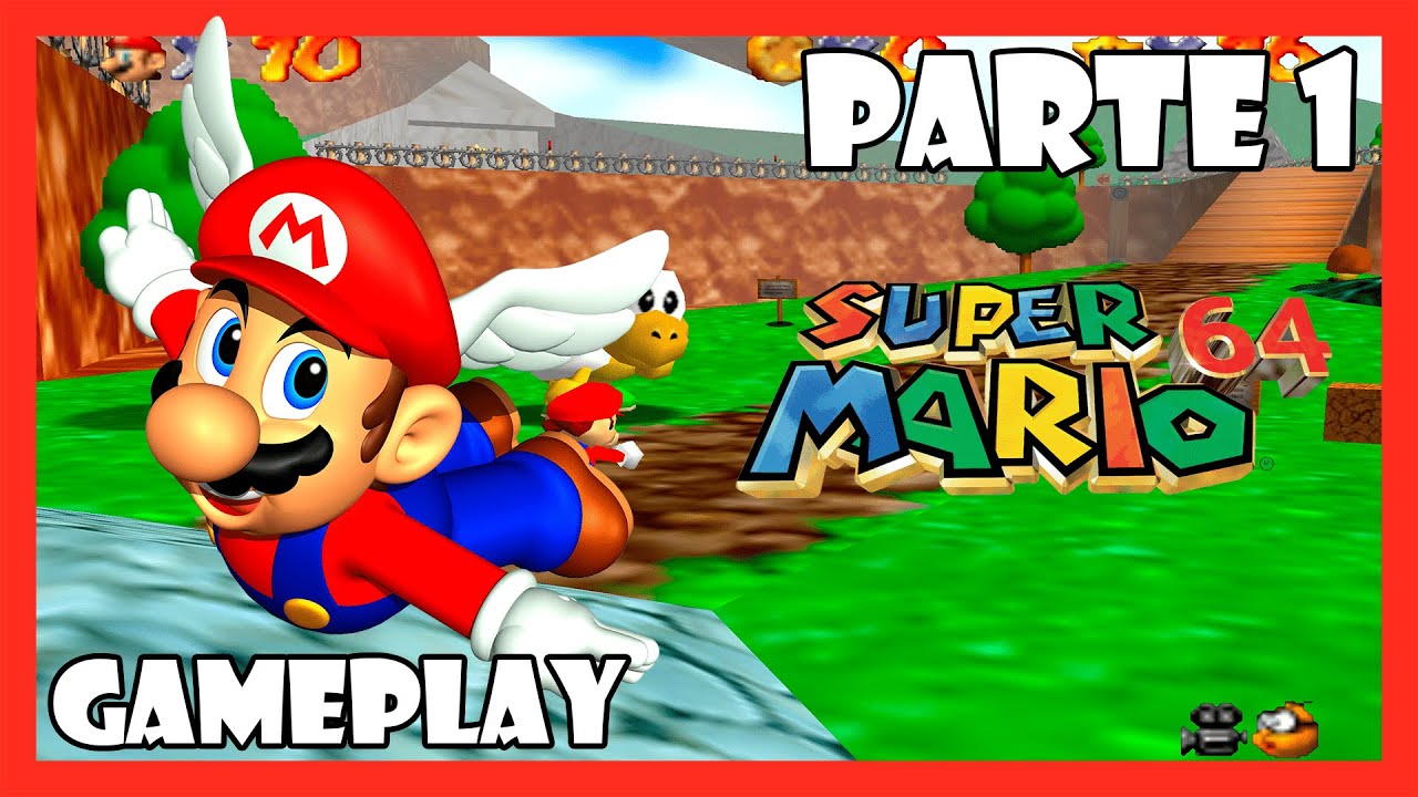 Gameplay: Super Mario 64 - Parte 1 - YouTube