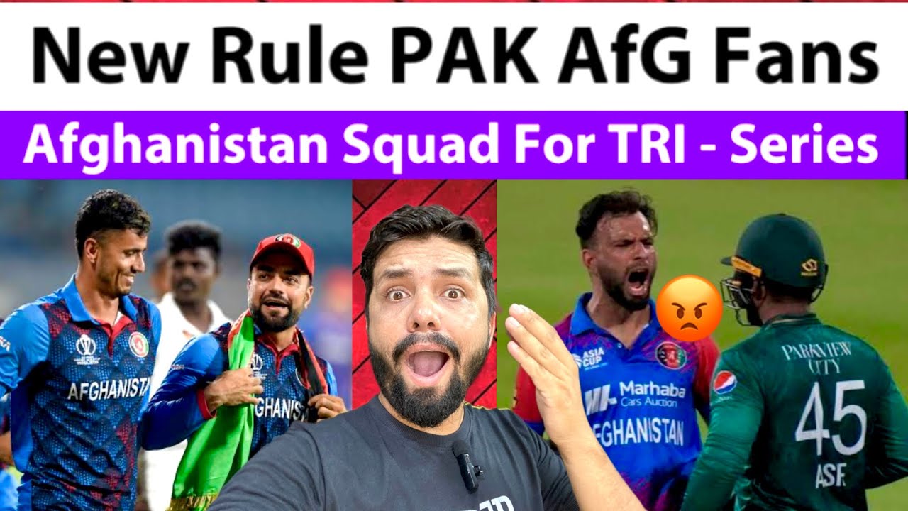 Different Seats For PAK Afg Fans In Stadium | Afghanistan Announced ...