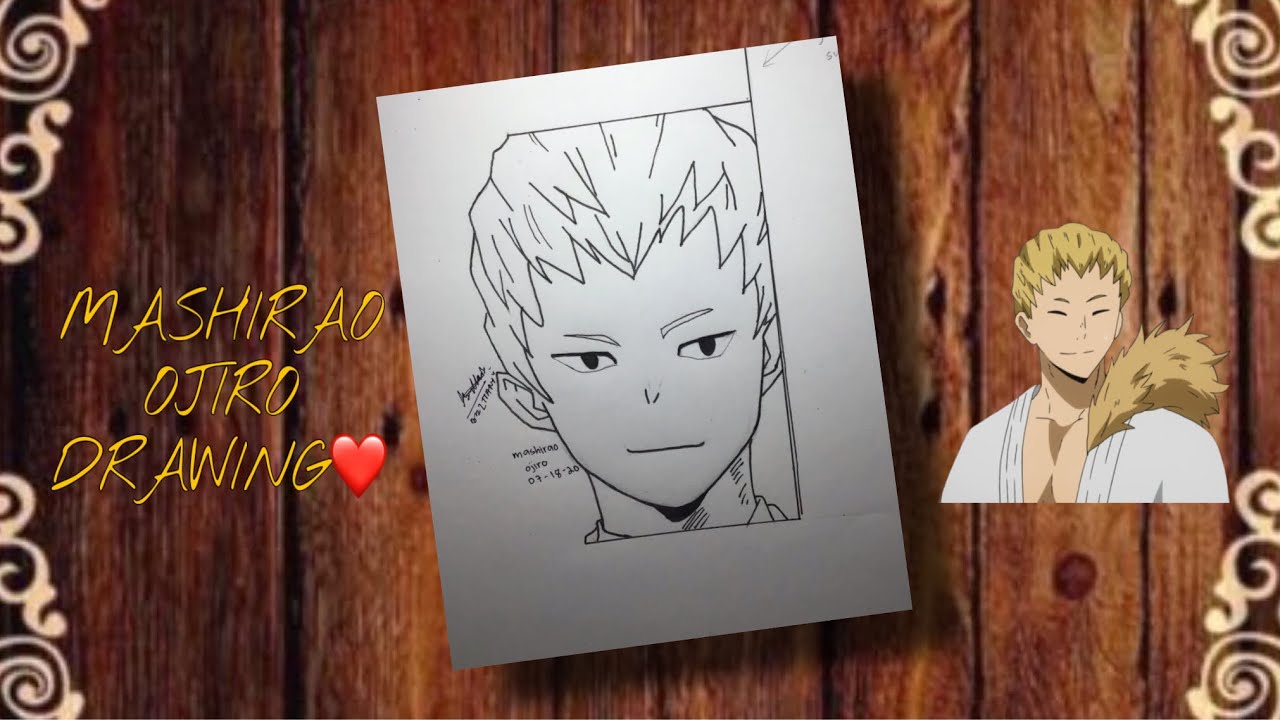 MASHIRAO OJIRO | MY HERO ACADEMIA | DRAWINGS EP 21 - YouTube