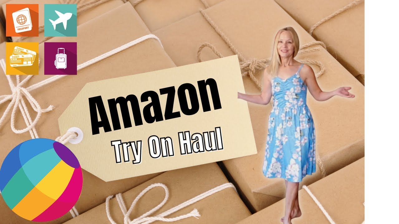 VACATION CLOTHES HAUL AND TRY ON | A SMALL AMAZON TRYON HAUL - YouTube
