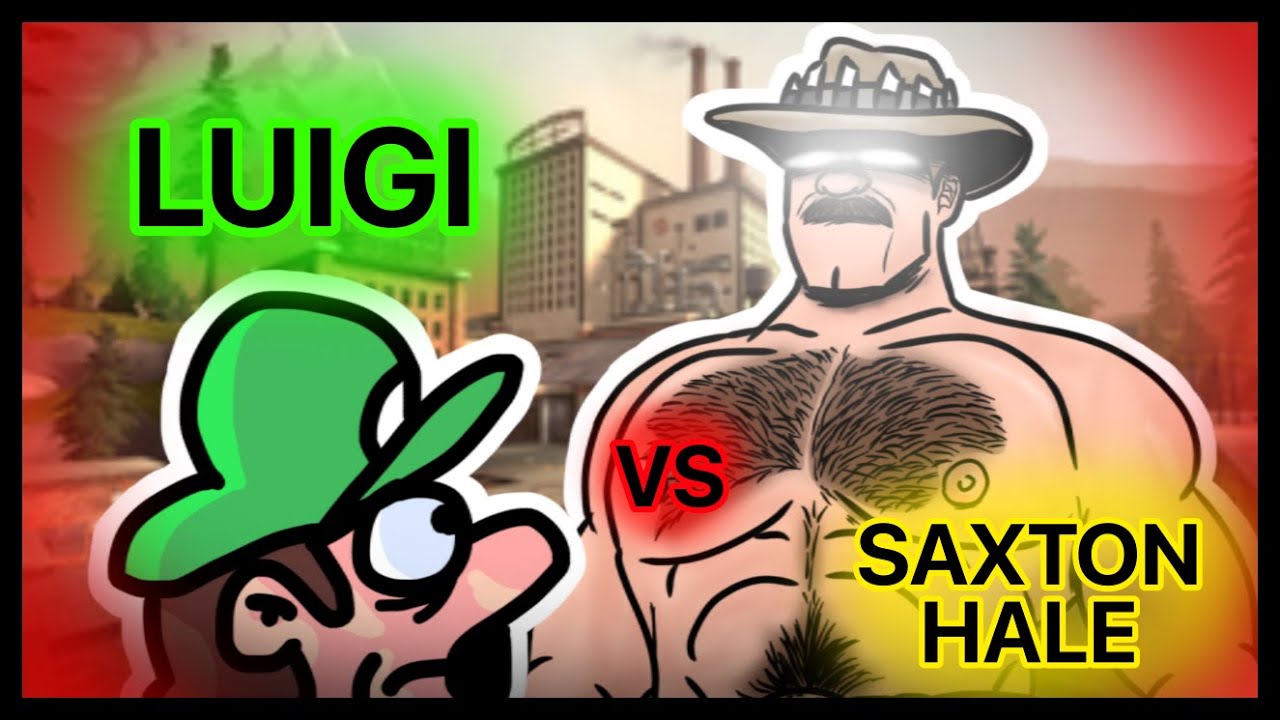 [Luigi TF2] Luigi vs Saxton Hale - YouTube