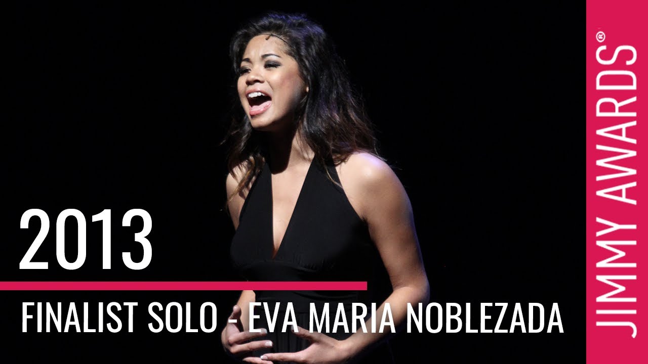 2013 Jimmy Awards Eva Maria Noblezada Solo - YouTube
