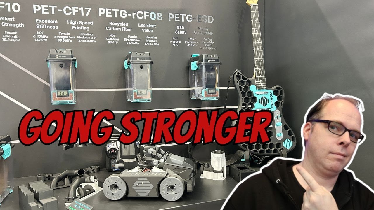 Fiberon by PolyMaker and more at Formnext 2024 - YouTube