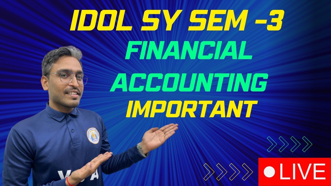 SYBCOM Financial Accounting important questions | IDOL Mumbai ...