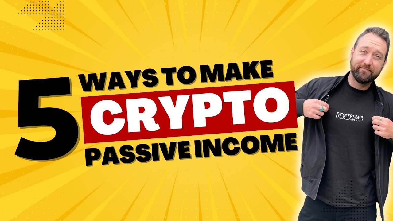 5 Ways To Earn Crypto Passive Income TODAY - YouTube