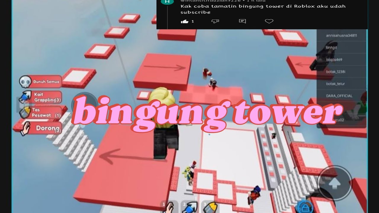 BINGUNG TOWER #roblox #tower #bingung #indonesia #games #trending #fyp ...