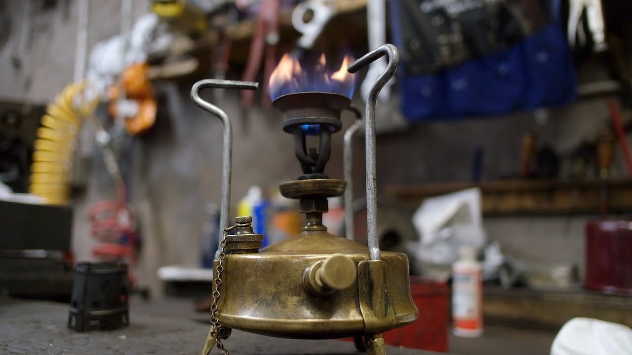 Primus stove fire up - YouTube