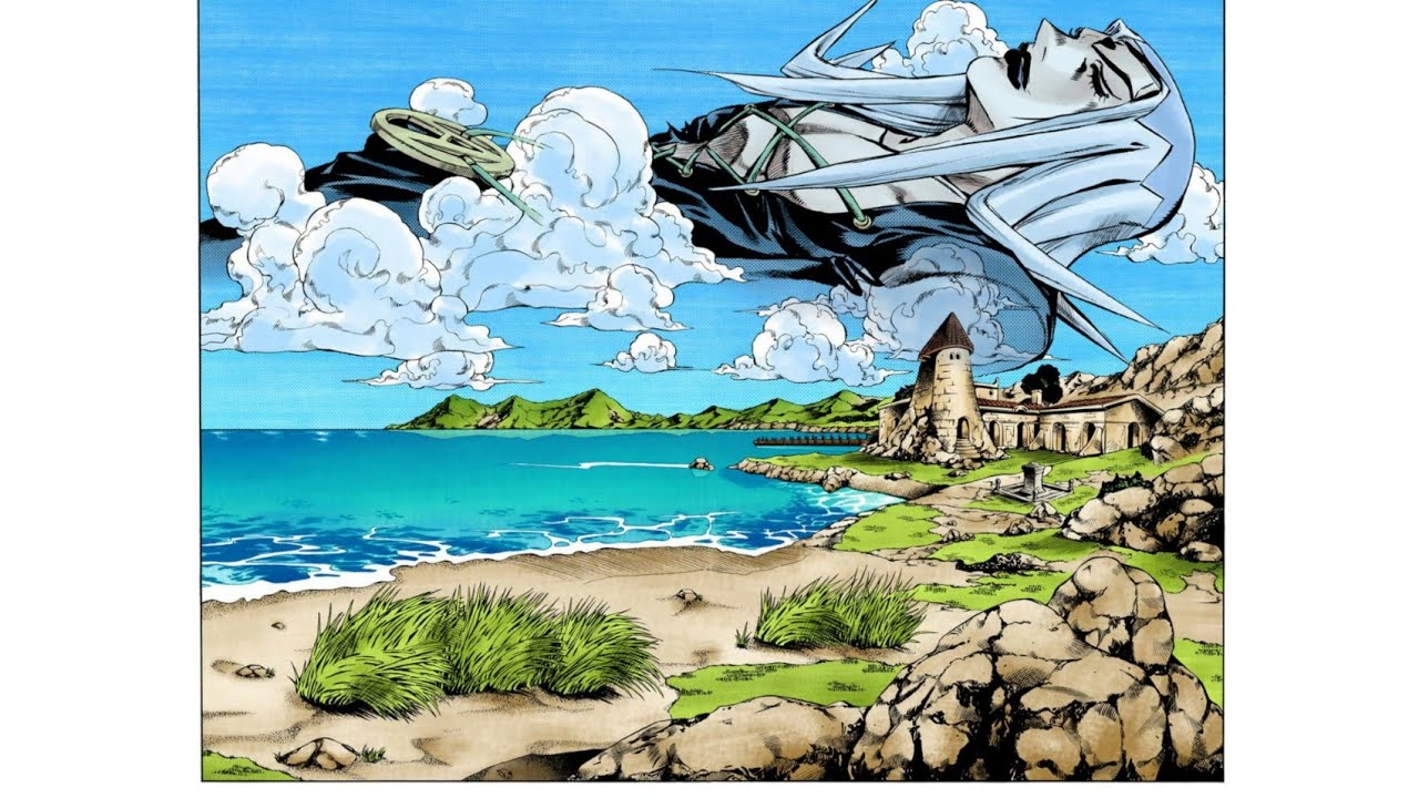 Abbacchio's death [part 3/3] - manga with anime audio - YouTube