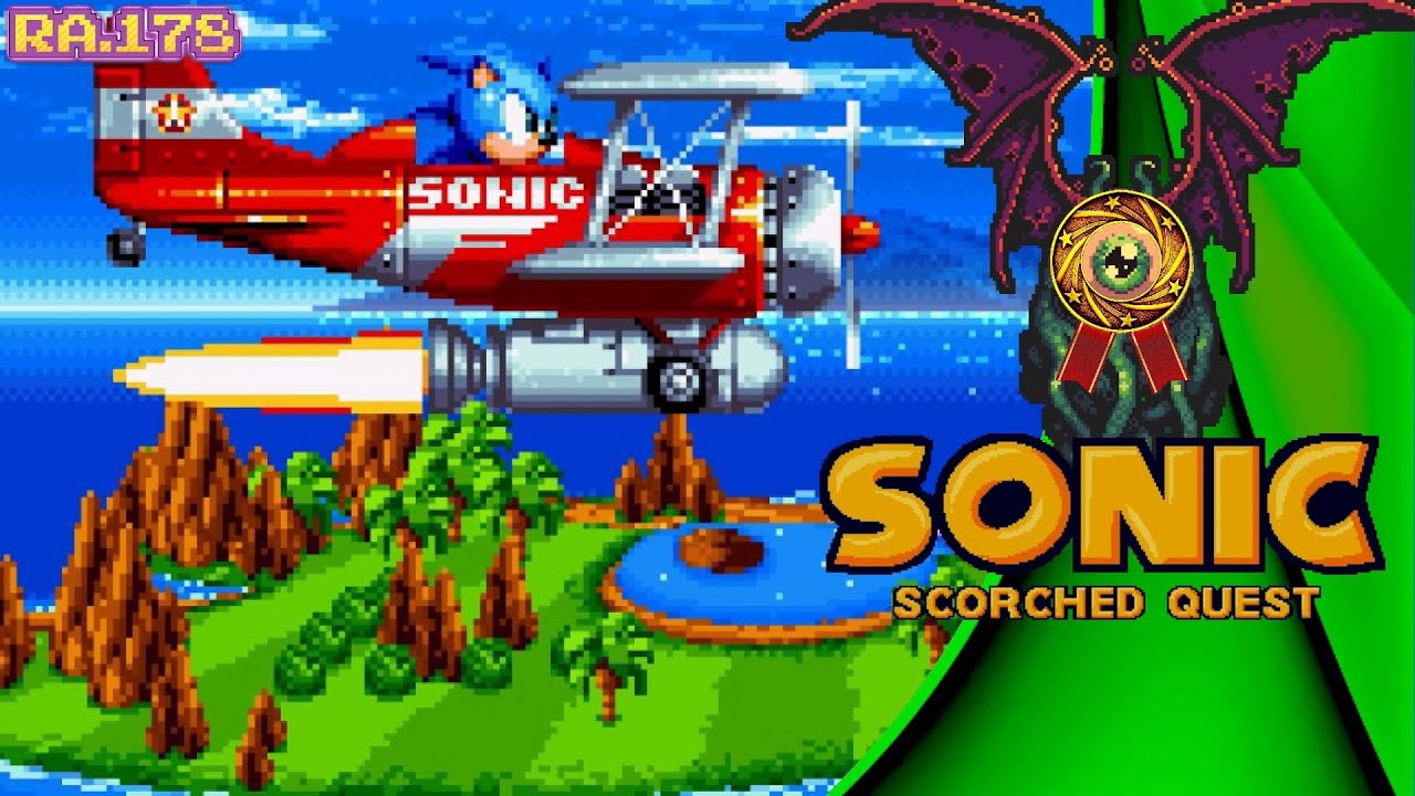 Retroachievements 178: Sonic - The scorched quest (Megadrive) - YouTube