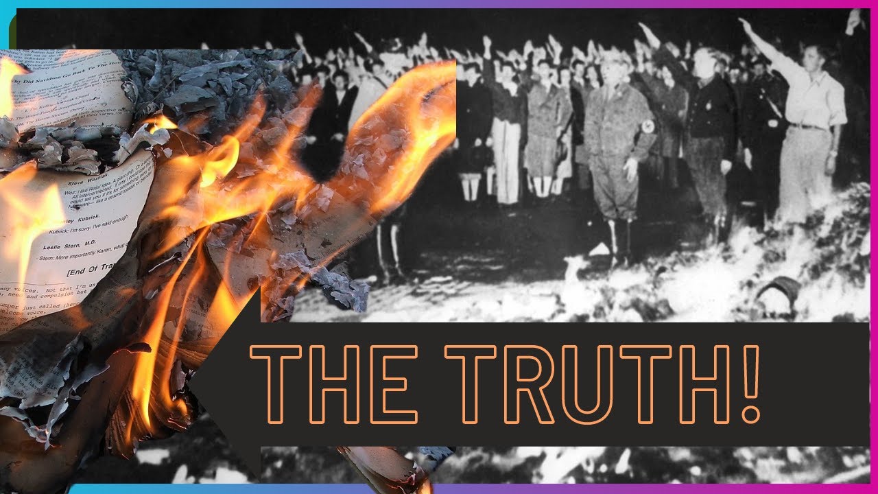 The True Tragedy of Book Burning. - YouTube