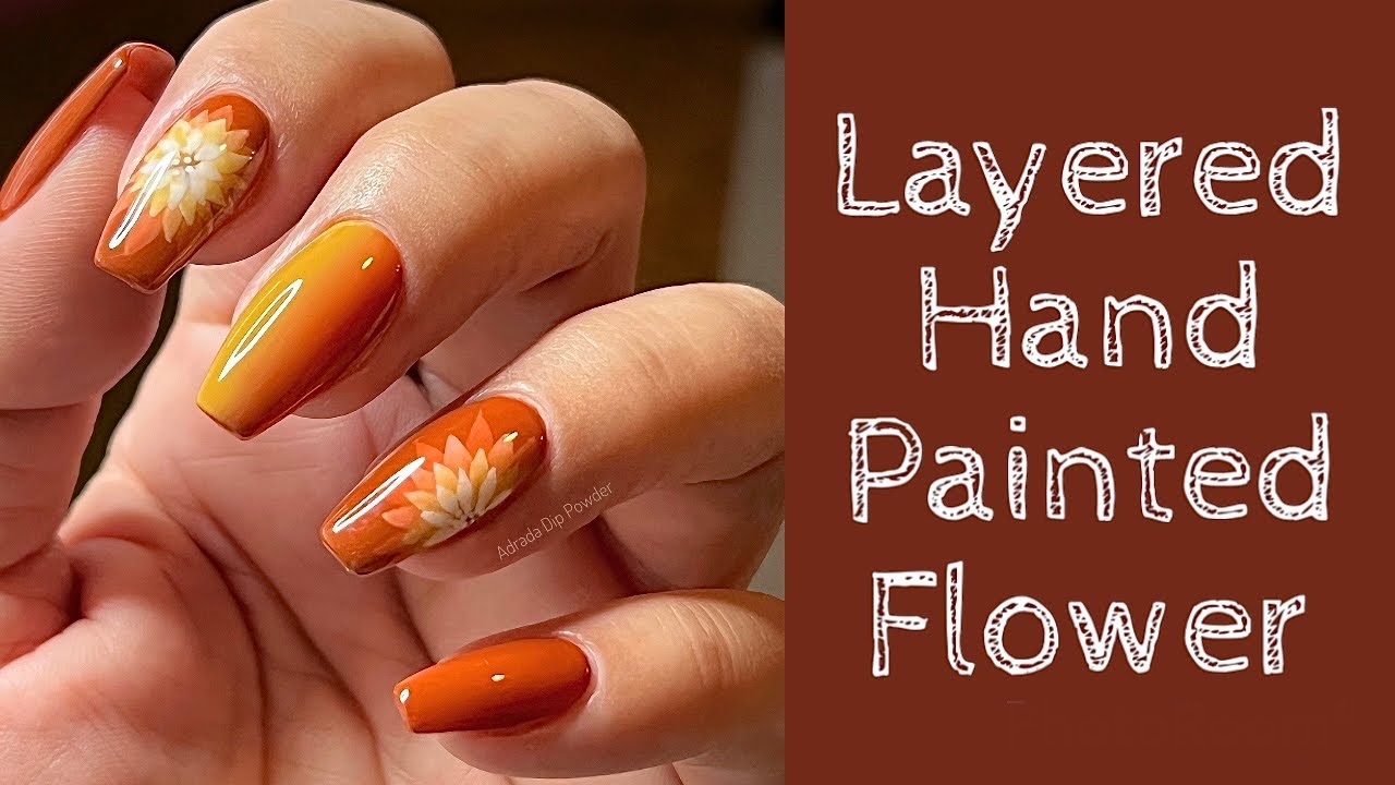 Layered Hand Painted Flower - YouTube