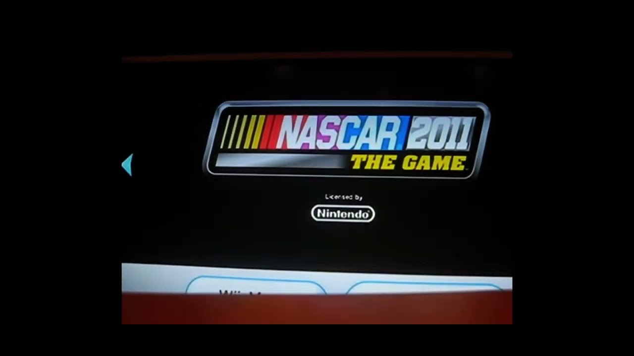 NASCAR 2011 The Game Wii Disc Channel Intro - YouTube