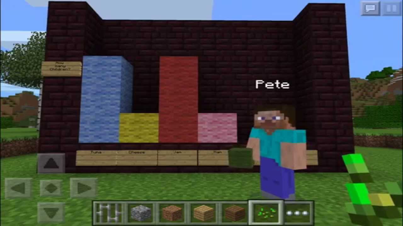 Minecraft Barchart - YouTube