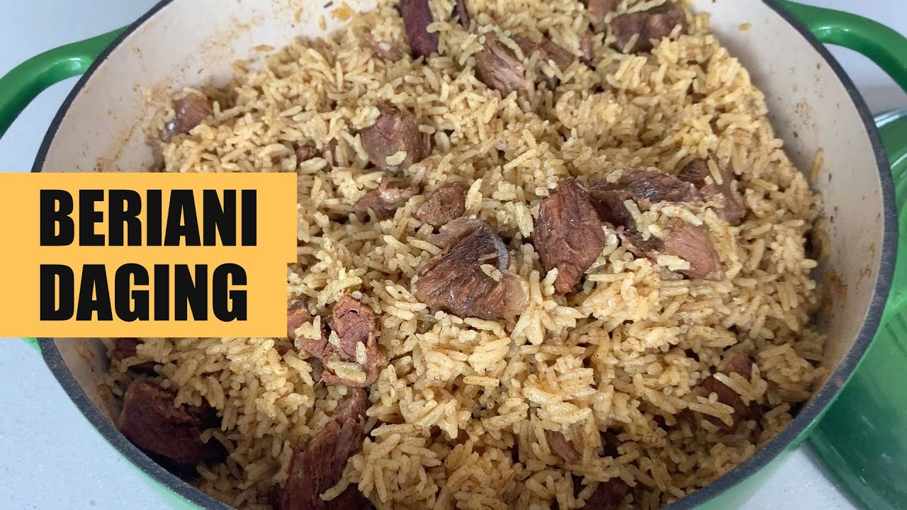Resipi Beriani Daging - Ratu Tumis - YouTube
