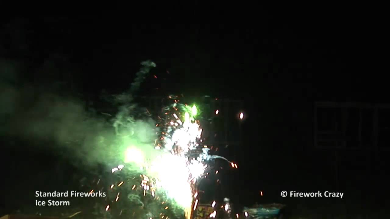 Firework Crazy - Ice Storm from Standard Fireworks - YouTube