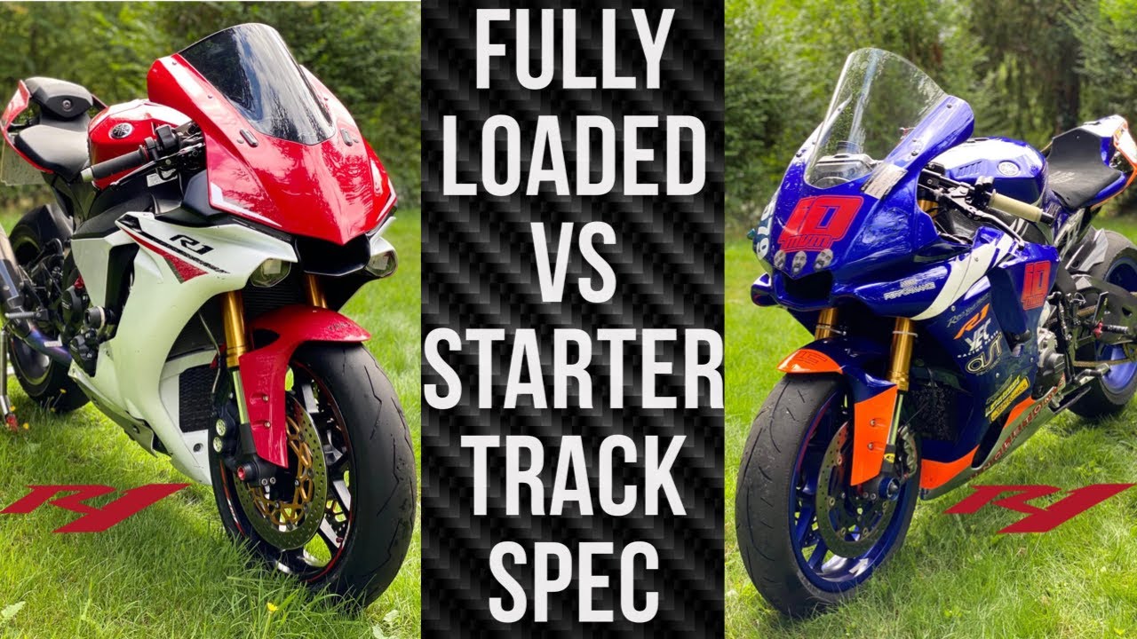 Two Crazy spec Yamaha R1 Race bike & Trackday bike | Both loaded with ...