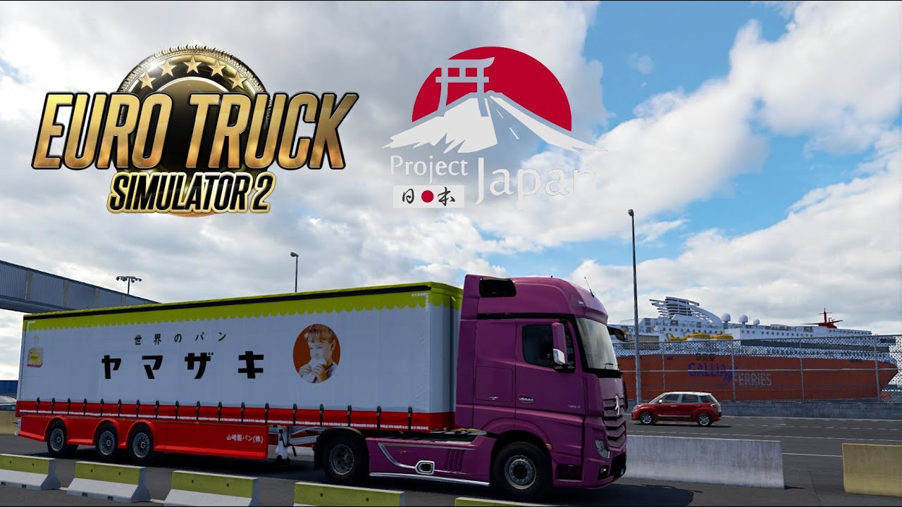 ETS2 日本での配送業務をする (Project Japan) 第9夜 Euro Truck Simulator2 - YouTube