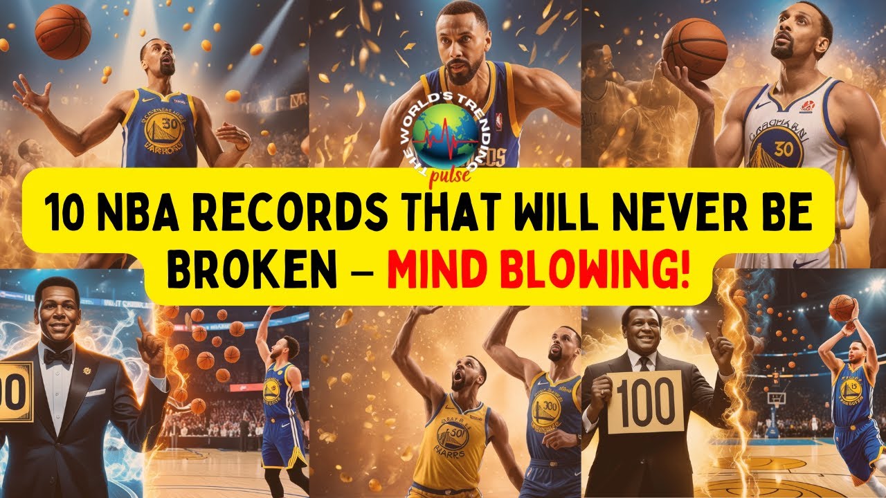 These 10 NBA Records Are Impossible to Break! Unbreakable NBA Records ...