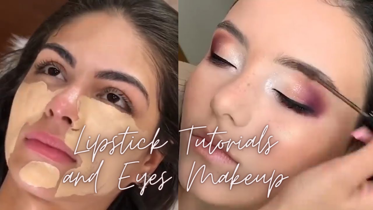 Easy Makeup Tips & Tricks | Lipstick Tutorials and Eyes Makeup - YouTube
