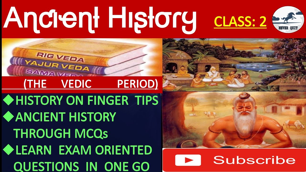 Vedic Period | Most Important MCQs | Ancient History | Indian History ...