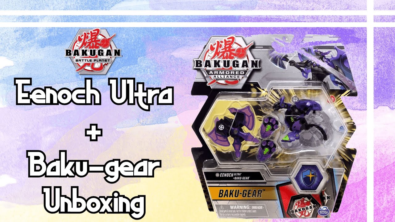 Bakugan TCG Eenoch Ultra + Battle Gear Unboxing - YouTube