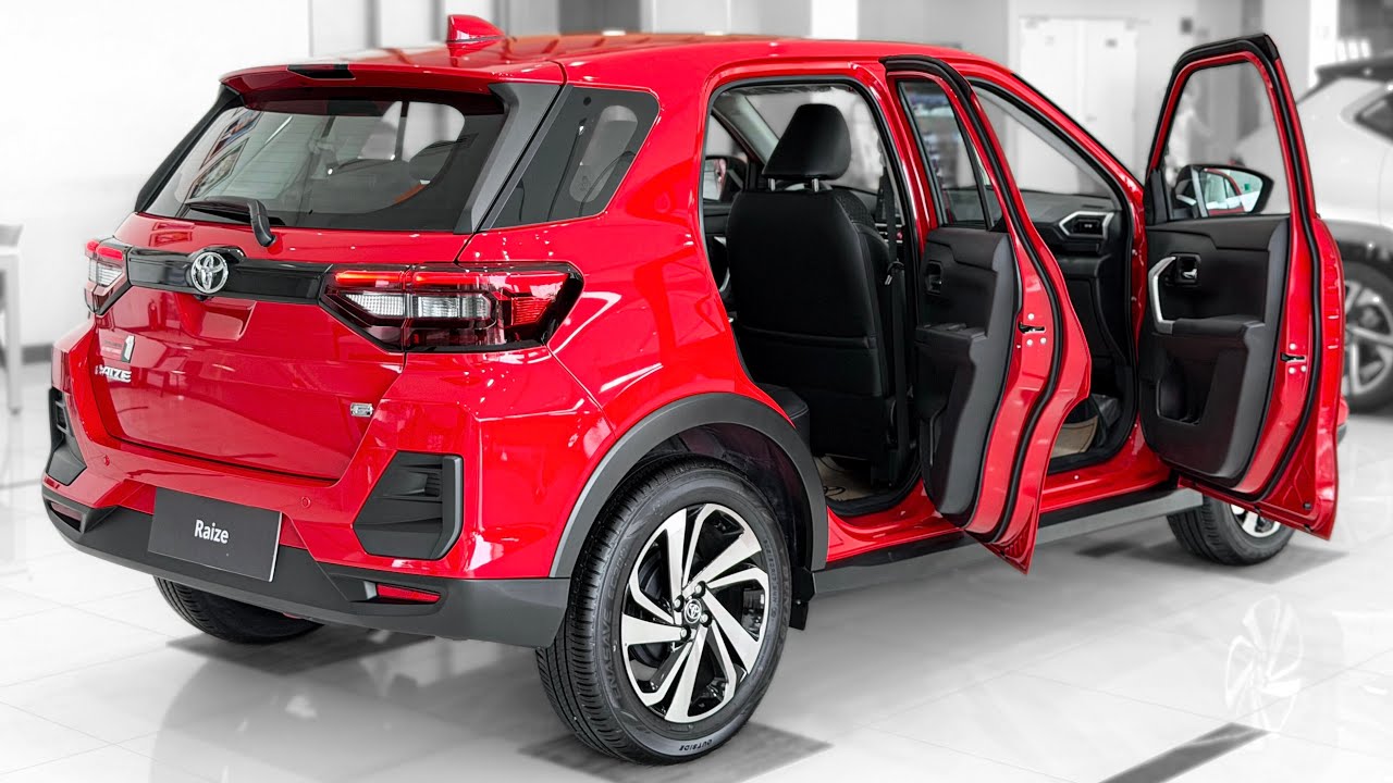 New Toyota Raize ( 2025 ) - 1.0L Luxury Small SUV | Red Color - YouTube