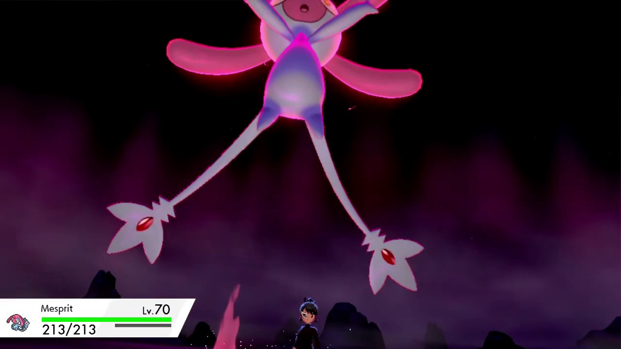 Dynamax Mesprit Cry - YouTube