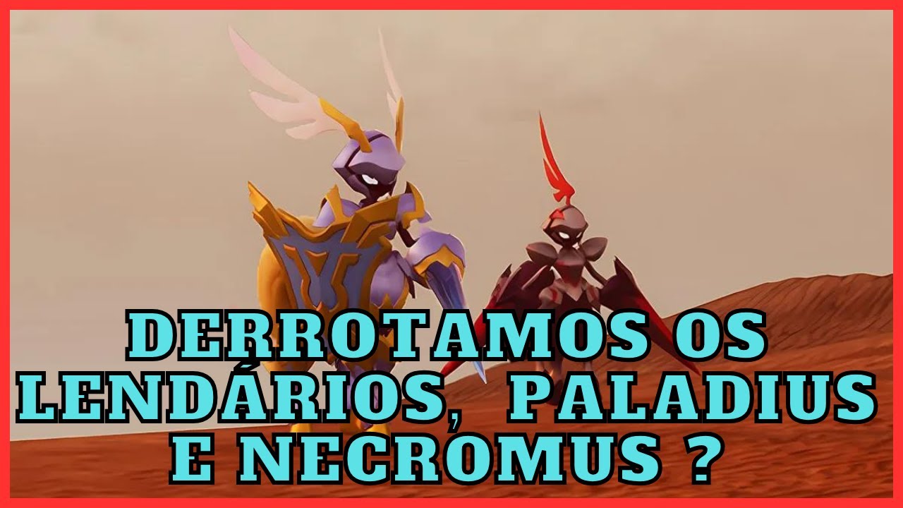 derrotamos os dois lendários ?? Paladius e Necromus - YouTube